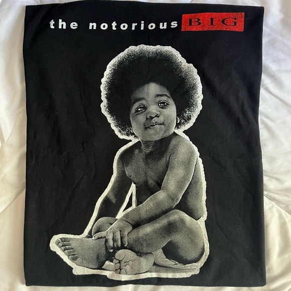 Notorious BIG | Shirts | The Notorious Big Biggie T Shirt Xxl Vintage ...